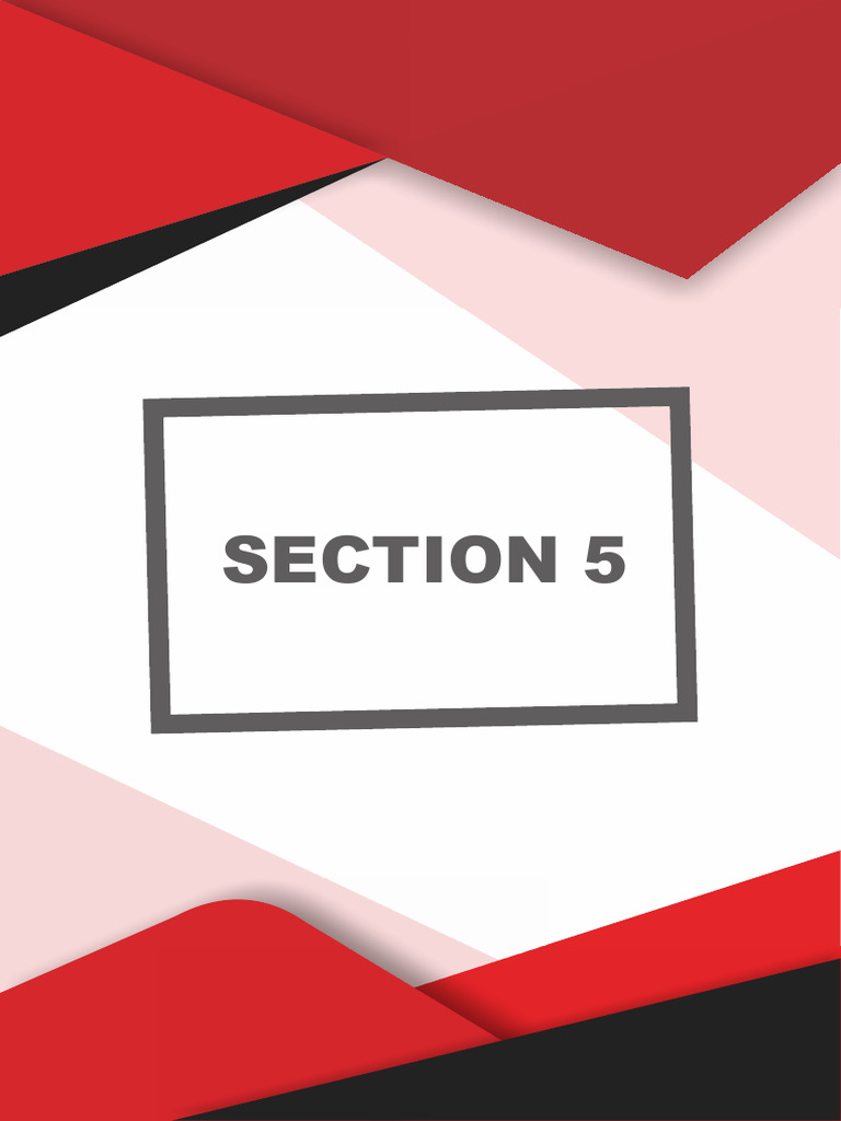Section 5 | PDF