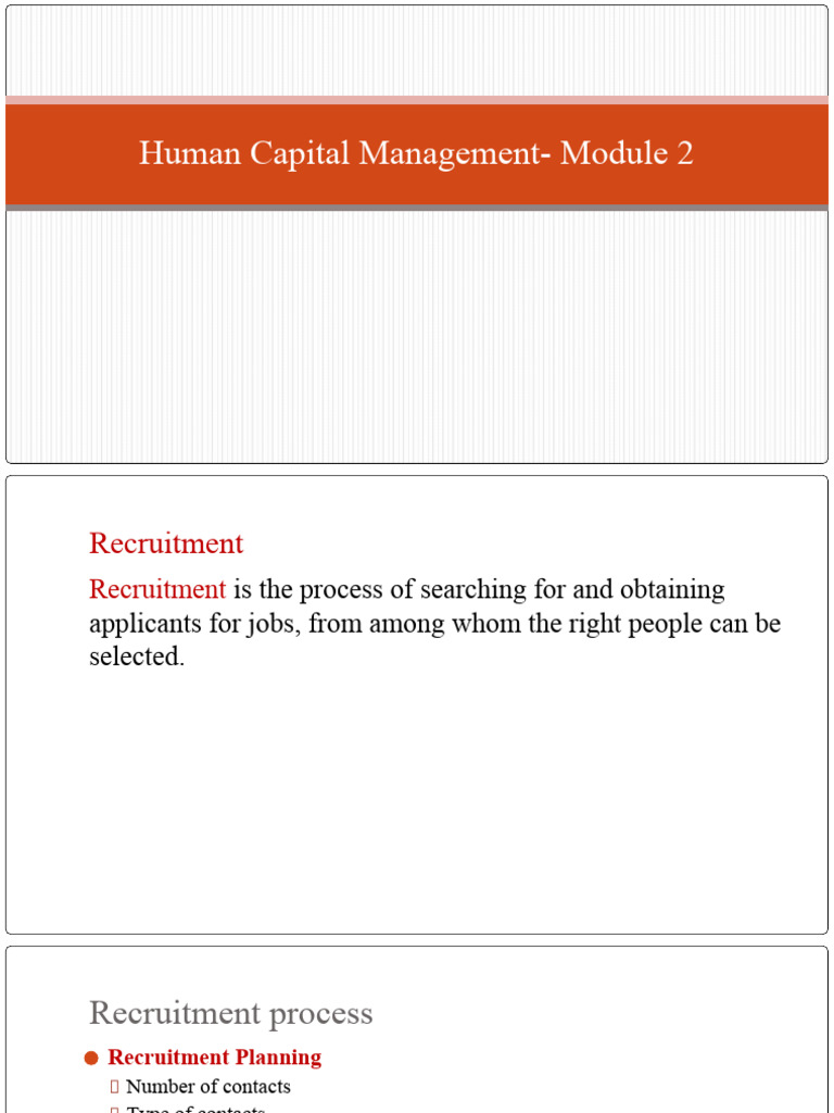 HCM 2 | PDF
