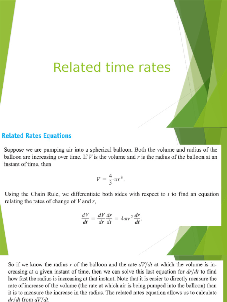 Related Time Rates | PDF
