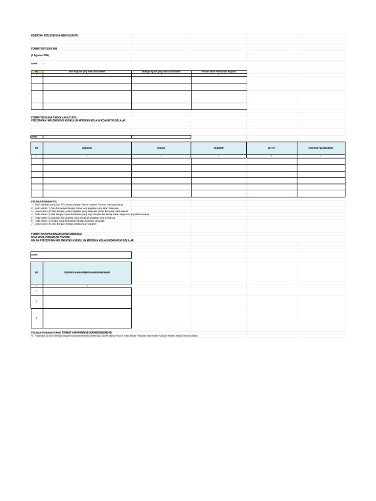 Format RTL Kombel | PDF