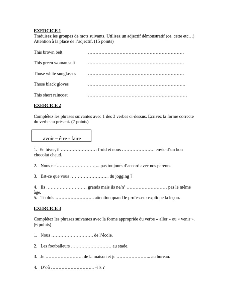 Placement Test Advanced Level | PDF