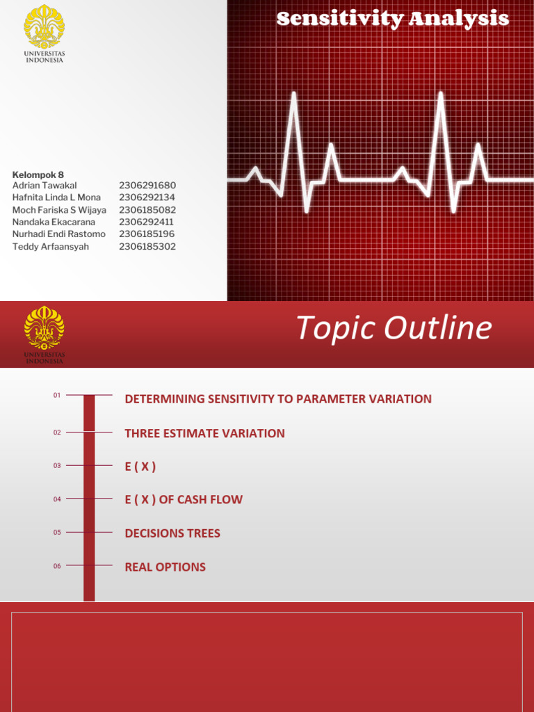 Kelompok 8 - Sensitivity Analysis | PDF
