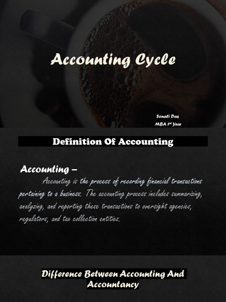 Accounting Cycle | PDF