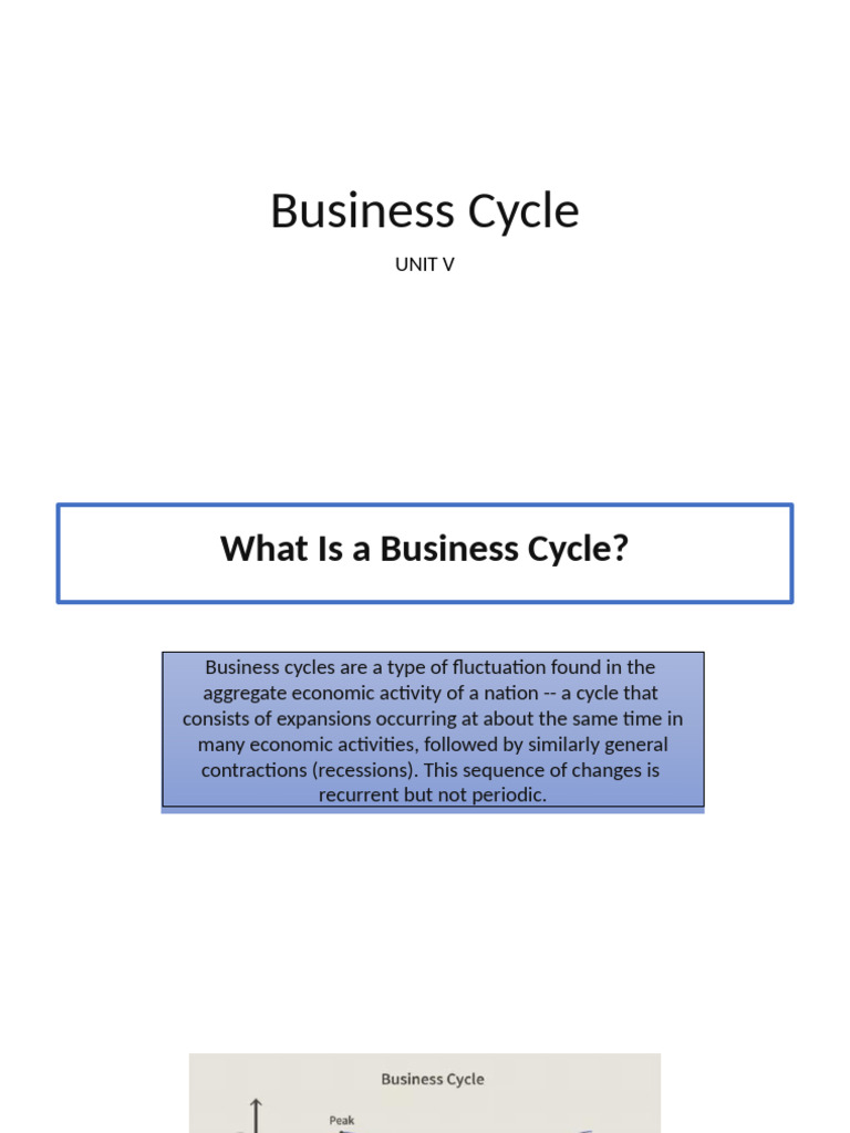 10. Business Cycle | PDF