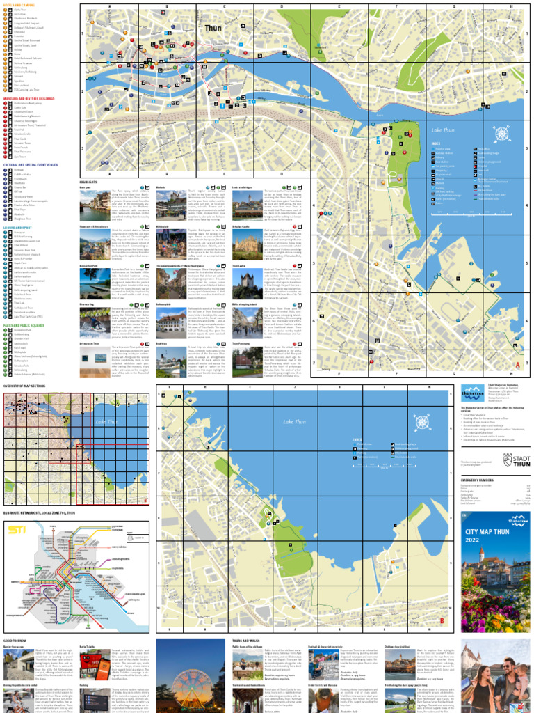 City Map Thun Guide | PDF