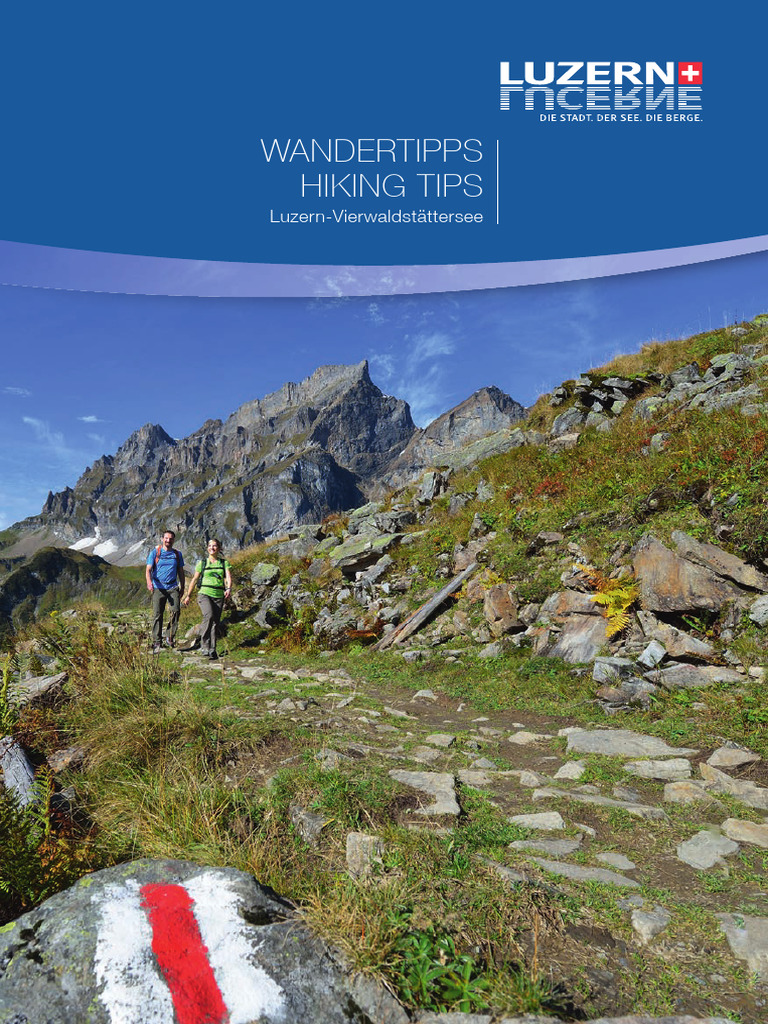 Lucerne Wandertipps Hiking-Tips | PDF