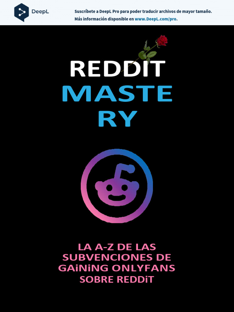 Reddit Mastery - ROSE - 2022 Es | PDF