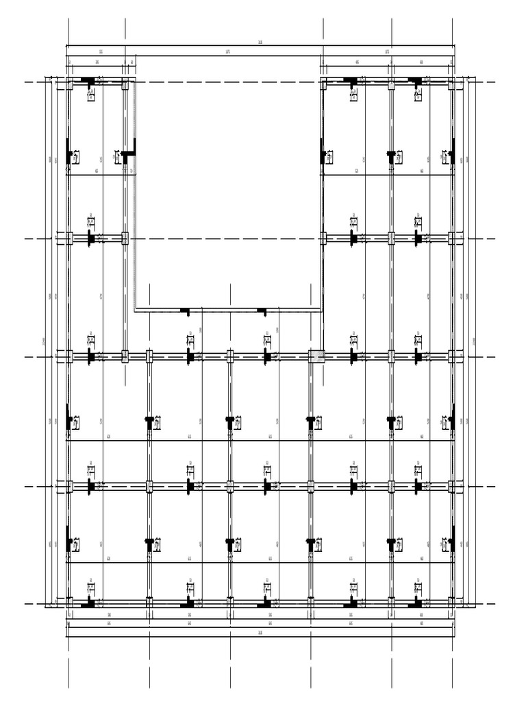 Plan Cofraj Planseu Peste Etaj Tehnic | PDF
