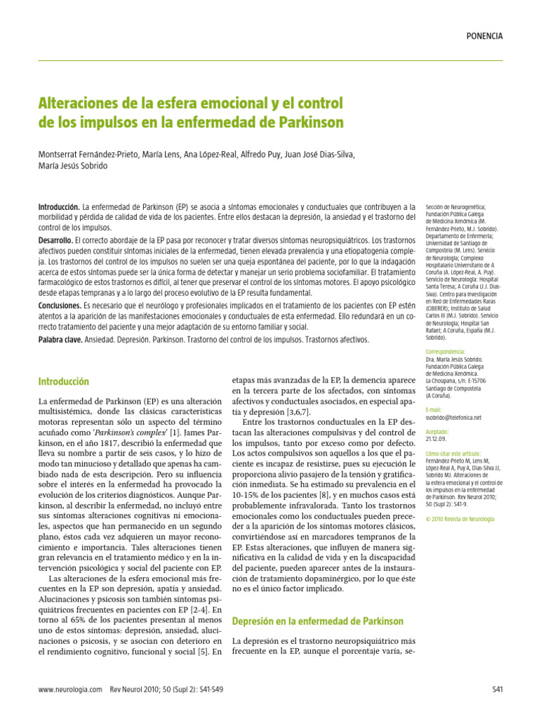 Alteraciones Del Control Emocional Y Tci Pdf