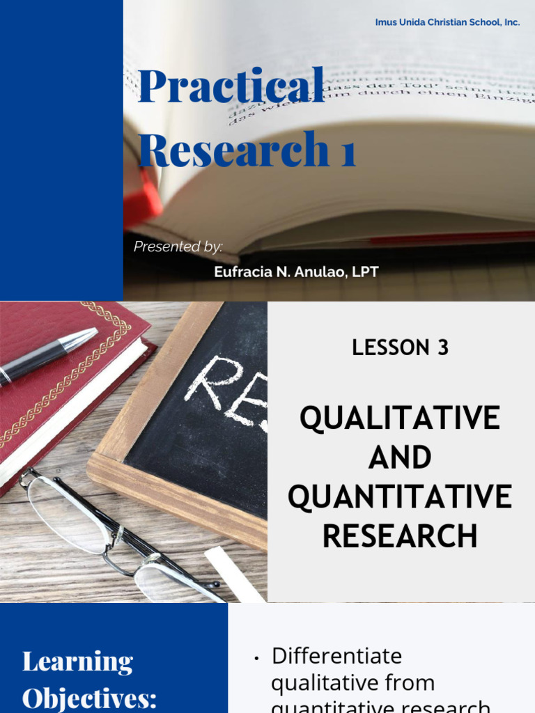 PR1_Q1_Lesson-3 | PDF