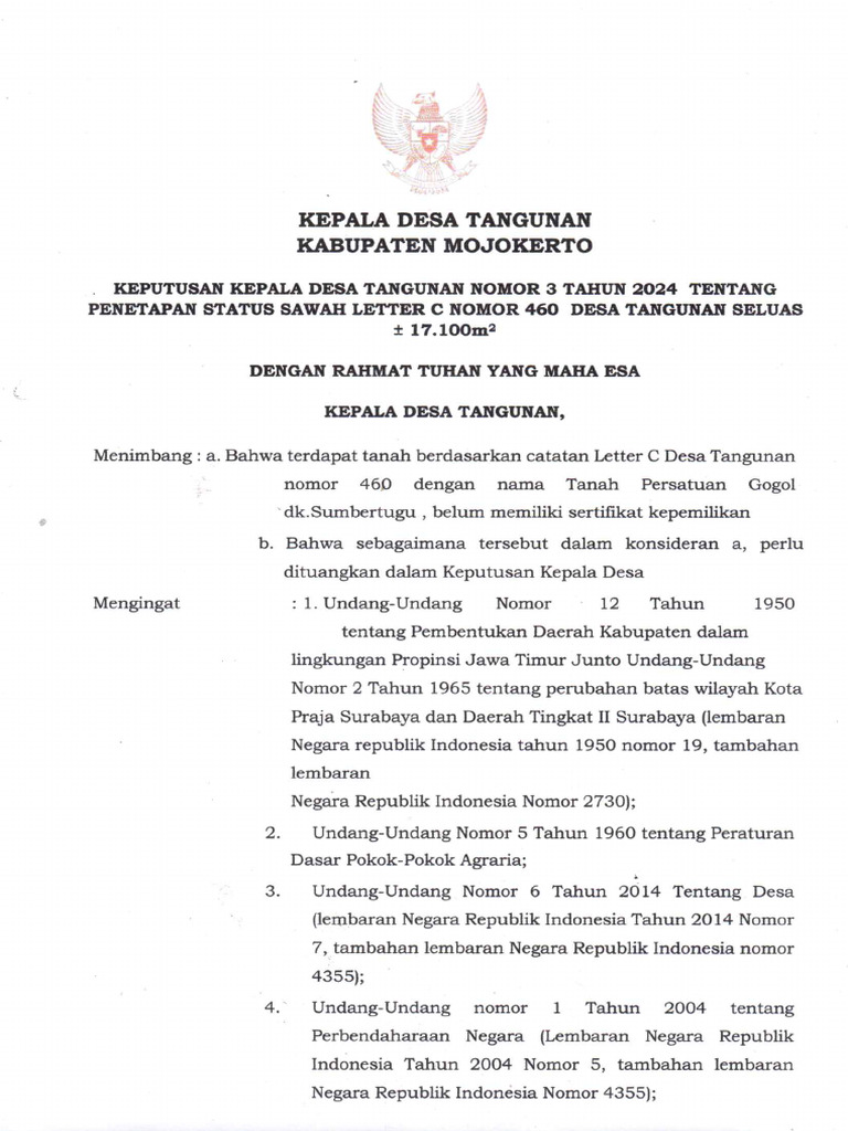 Draf SK Tanah Laipan | PDF