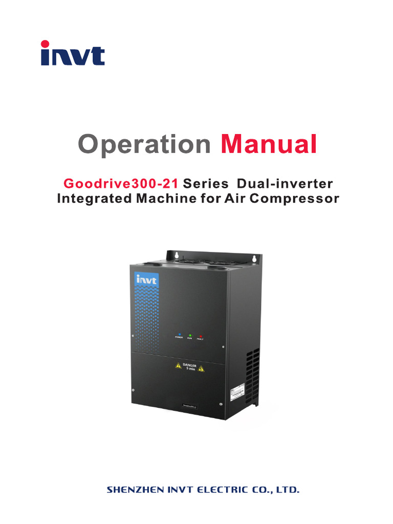 GD300-21 Series VFD Manual - V1.9 | PDF