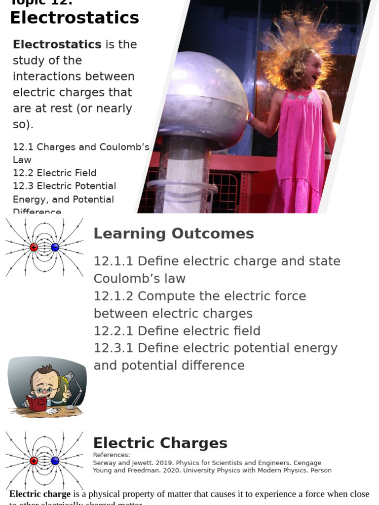 Lesson-12_Electrostatics | PDF