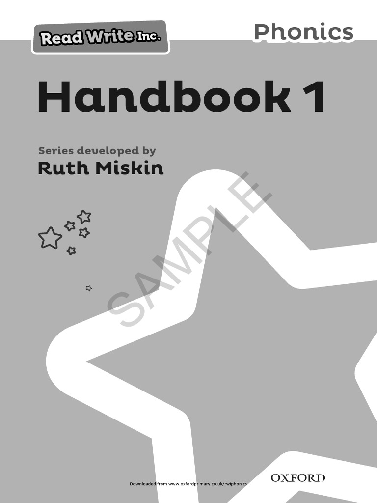 Phonics Handbook 1 Sample | PDF