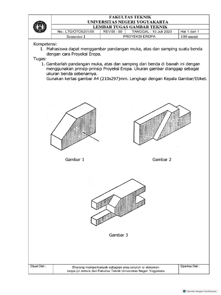 Tugas 5. Proyeksi Eropa | PDF