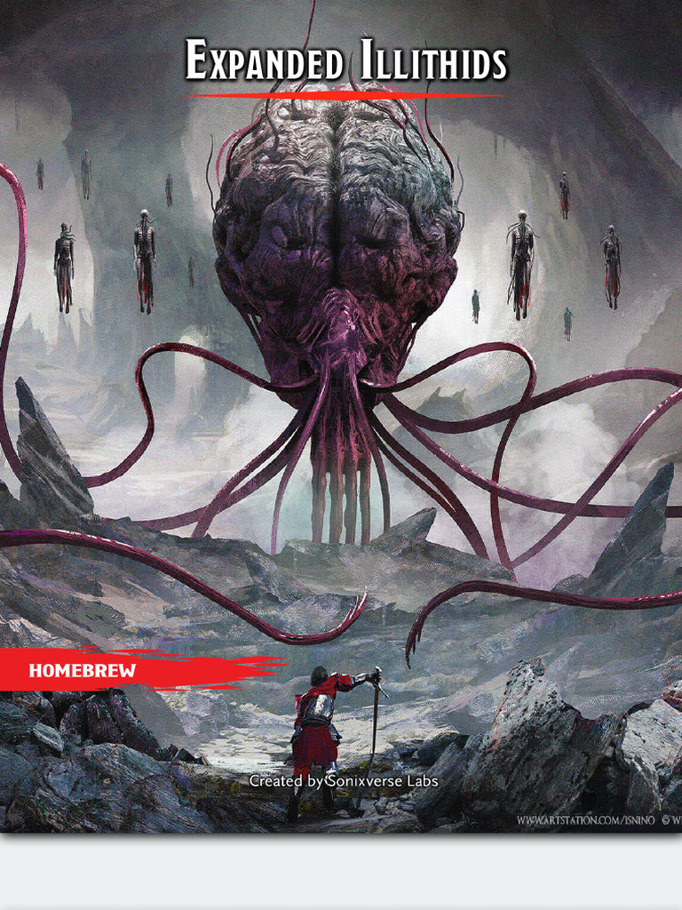 Expanded Illithids by Sonixverse Labs - GM Binder | PDF