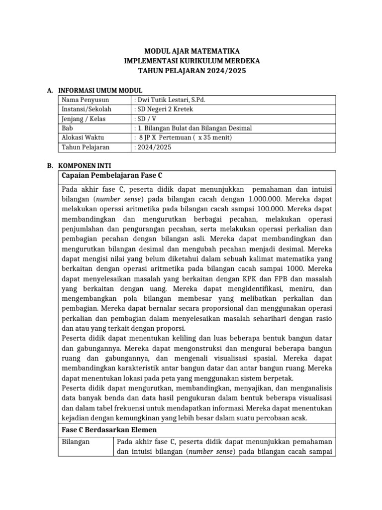 MODUL UNTUK SAMPLE PMM | PDF
