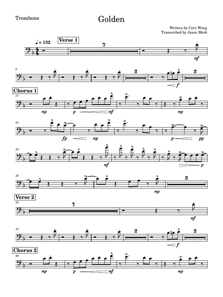 Golden Trombone | PDF