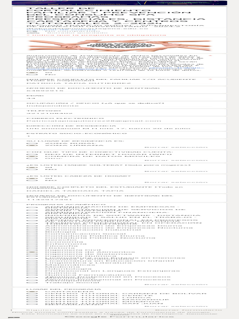 Taller de Fortalecimiento Familiar y Prevención Del Consumo Spa Programas Presenciales ...