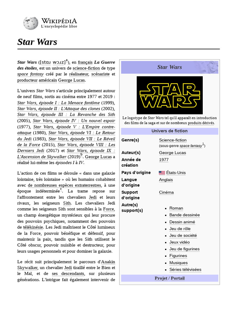 Star Wars | PDF