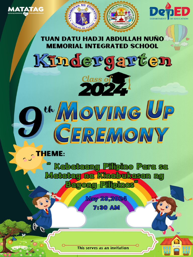 Kindergarten Moving Up Program 24 | PDF | Travel