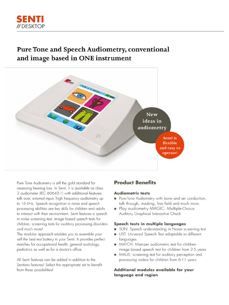 PATH Medical SENTI FLEX Brochure From Catalog | PDF