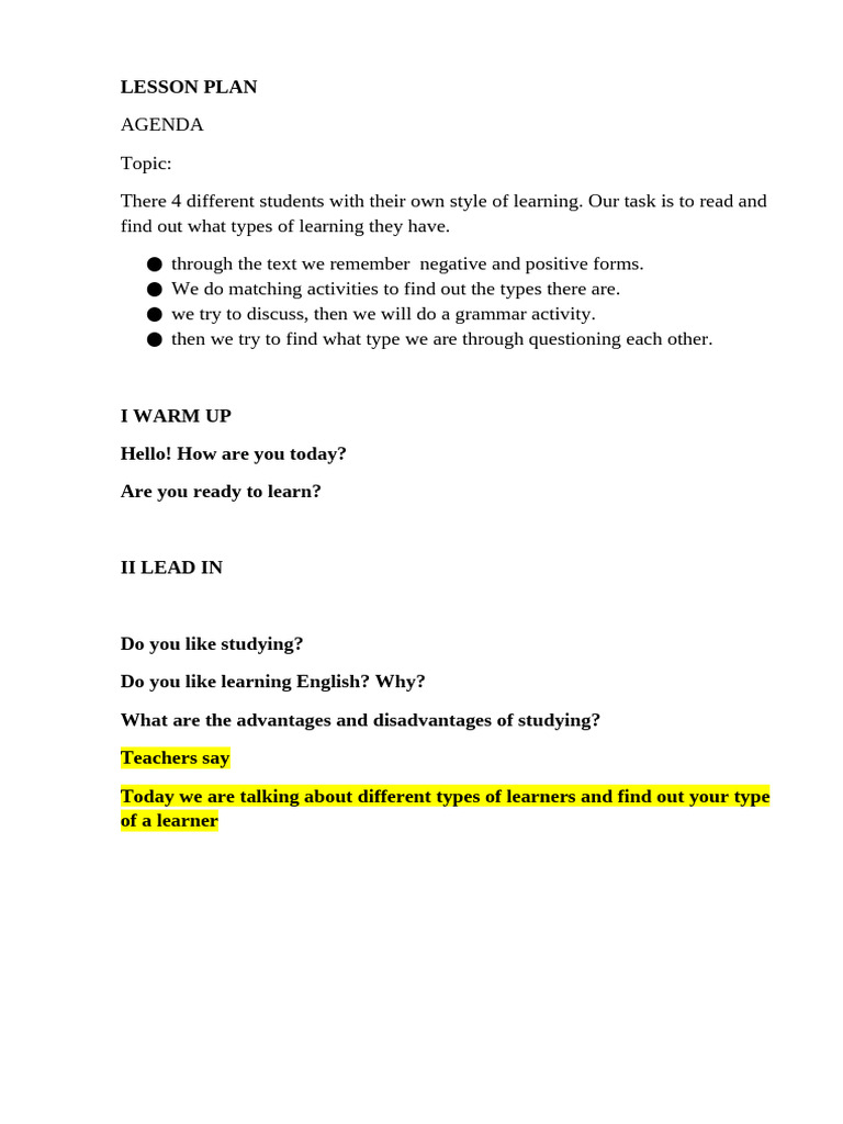 Lesson 2 Pdf