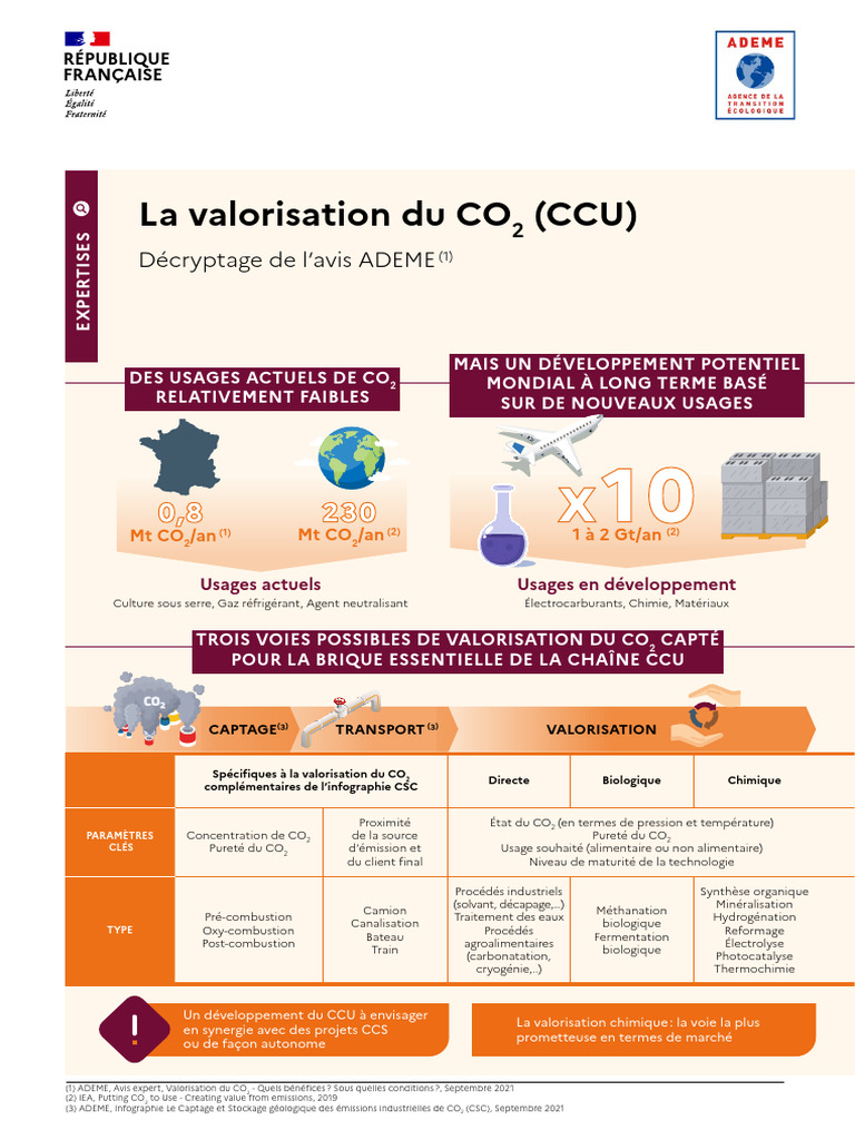 Valorisation Co2 Infographie 011600 | PDF