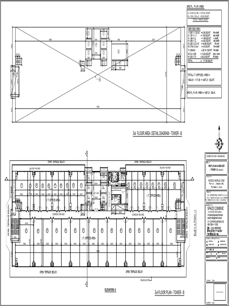 Alphathum Tower B 3rd Floor Plan | PDF