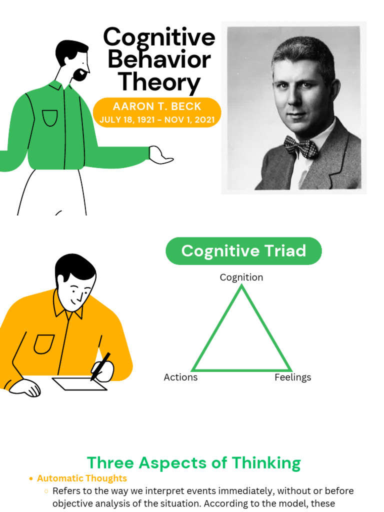 Cognitive Behavior Theory | PDF