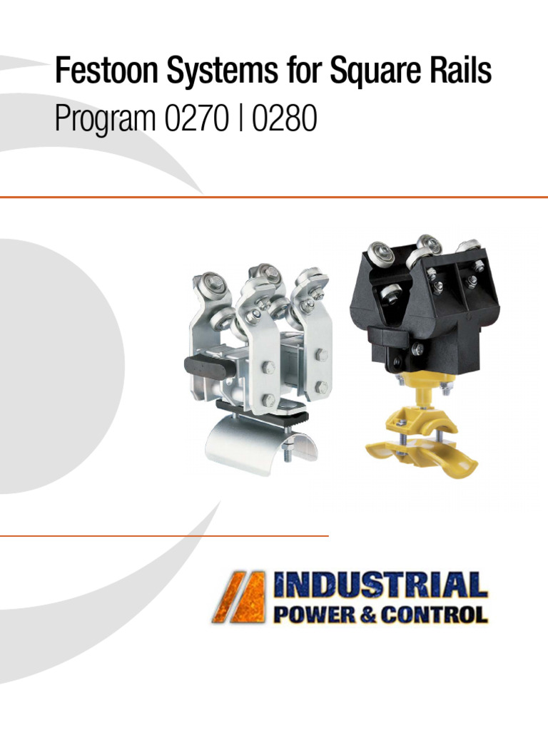 Festoon Systems for Square Rails | PDF | Bearing (Mechanical) | Home ...