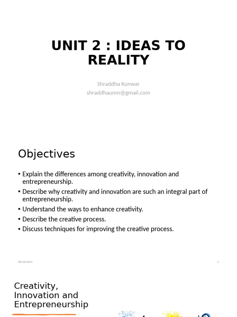 Entrepreneurship Unit 2 Final | PDF