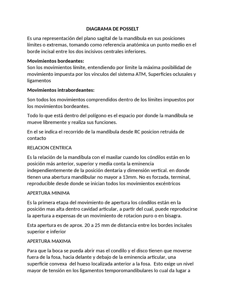 Diagrama de Posselt | PDF
