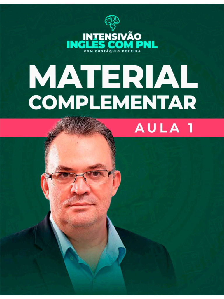 Aula 1 - Eustáquio Pereira | PDF