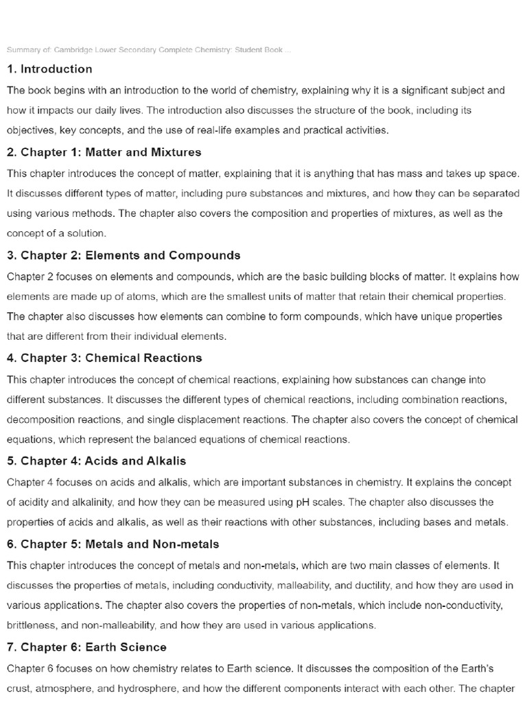Cambridge Lower Secondary Complete Chemistry_ Student Book ... | PDF Cambridge Lower Secondary Complete Chemistry_ Student Book ... | PDF