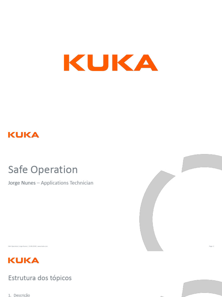 SafeOperation Kuka | PDF