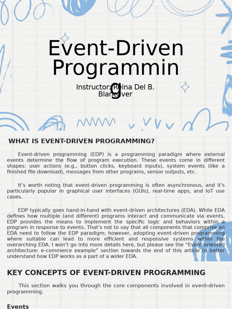 Introduction EDP | PDF