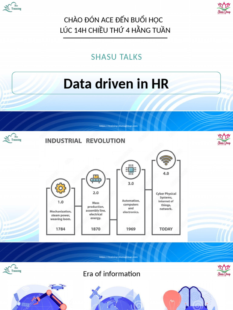 Shasu Training - Data Driven in HR - MR Bui Minh Kha | PDF