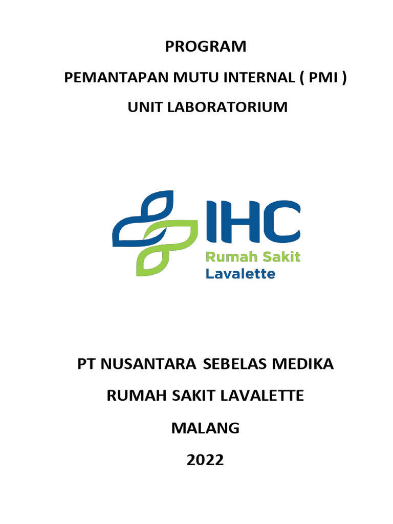 C. Program Pmi 2022 | PDF