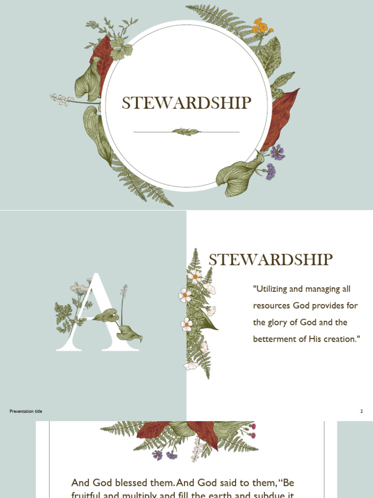 STEWARDSHIP | PDF