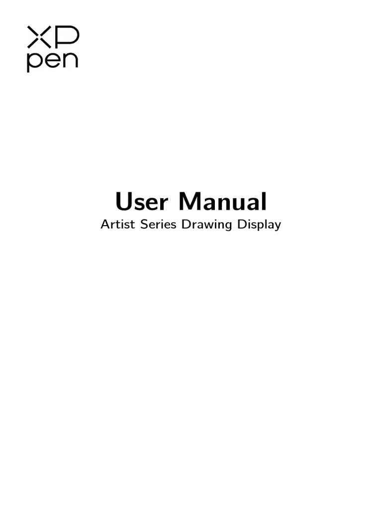Artist Series Drawing Display Manual | PDF | Computer Keyboard ...