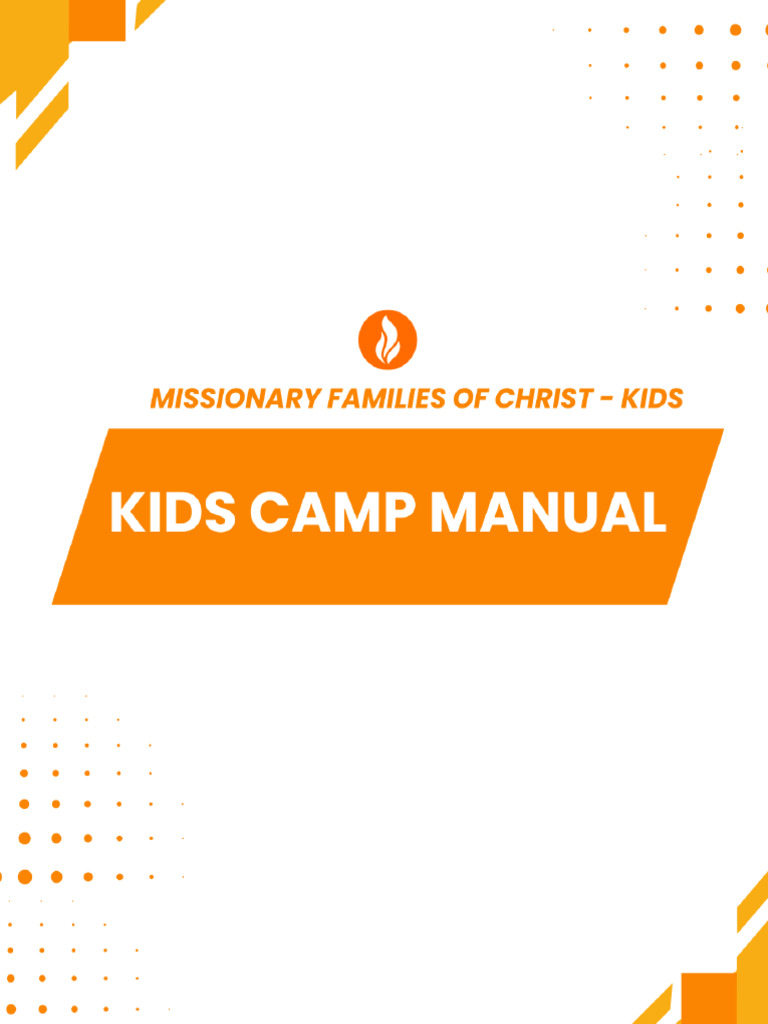 MFC Kids Camp Manual | PDF