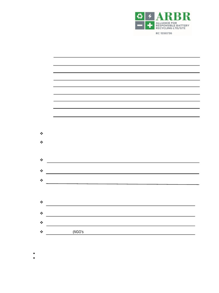 Arbr Membership Form - 2024 (1) | PDF