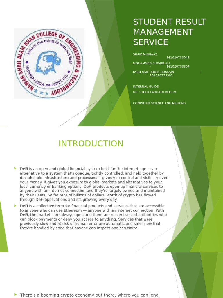 Main Mini PPT Srms 1 | PDF