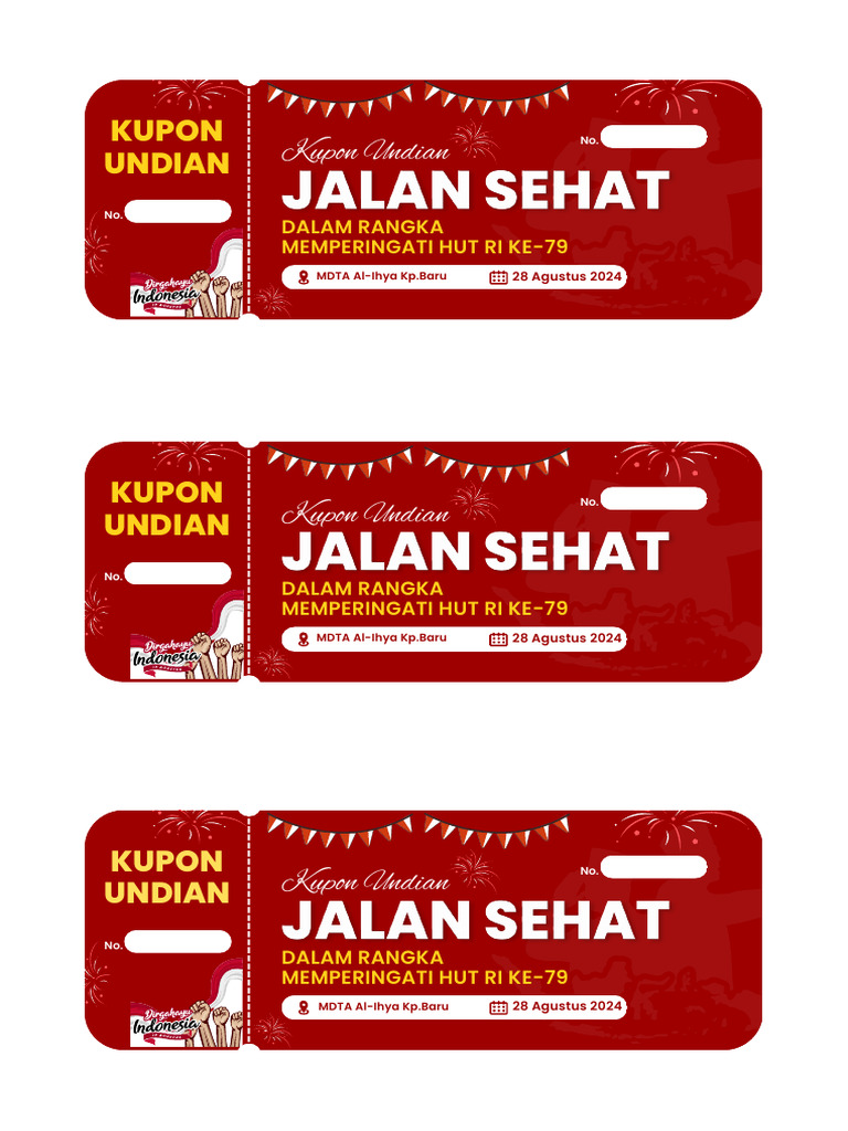 Merah Kuning Modern Kupon Jalan Sehat HUT RI_20240826_061712_0000 | PDF