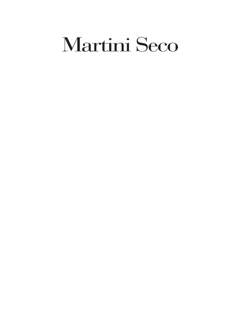Martini Seco | PDF
