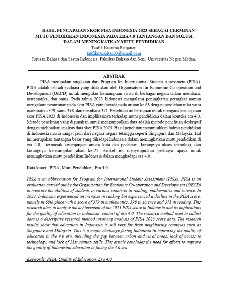 Artikel Litbindo | PDF