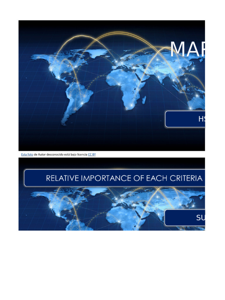 Country Selection Matrix 20242 | PDF