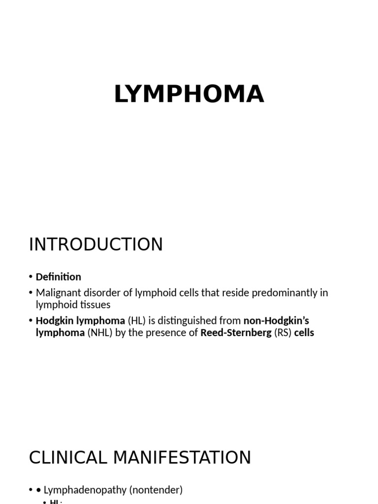 Lymphoma | PDF