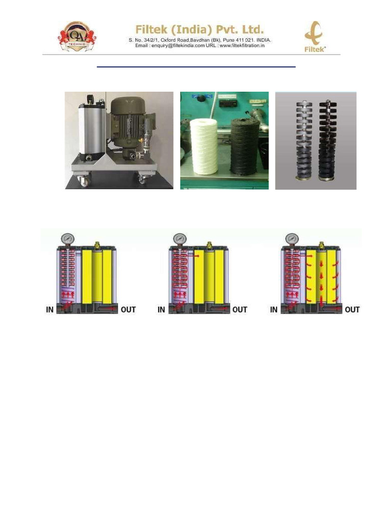 Filtek GRV-300 Hydraulic Oil Filtration | PDF | Filtration | Exxon Mobil